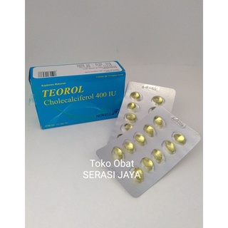 Jual TEOROL KAPSUL LUNAK INSUFISIENSI VIT.D KEMASAN STRIP KESEHATAN ...