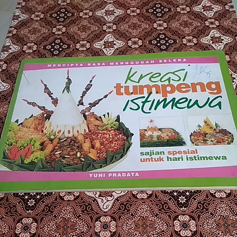 Jual Buku Resep kreasi Tumpeng istimewa | Shopee Indonesia Jual Buku Resep kreasi Tumpeng istimewa | Shopee Indonesia
