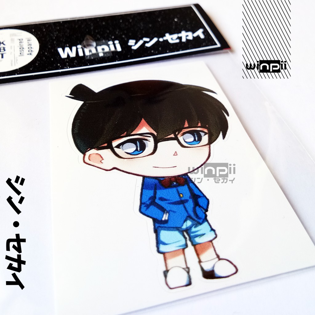 Stiker / Sticker Conan Edogawa Anime Detective Conan | Shopee Indonesia