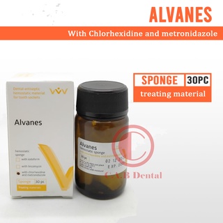 Jual Dental Vladmiva Alvanes | Sponge 30 pc | Dental Antiseptic ...