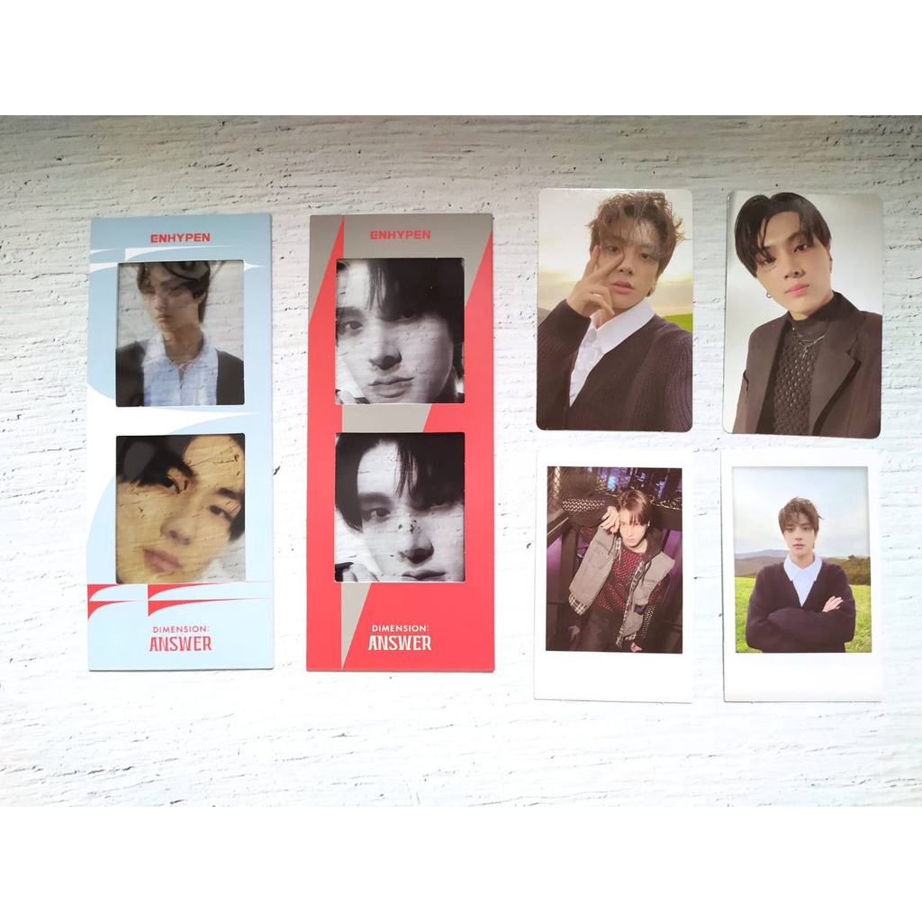 Jual ENHYPEN - Selca, Pola & Bookmark Album Enhypen D:A Jay, Jake ...