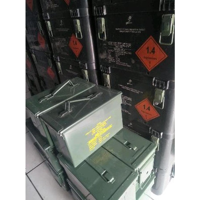 Jual Box Bekas Amunisi Pindad Bahan Besi Berkualitas Terlaris | Shopee ...