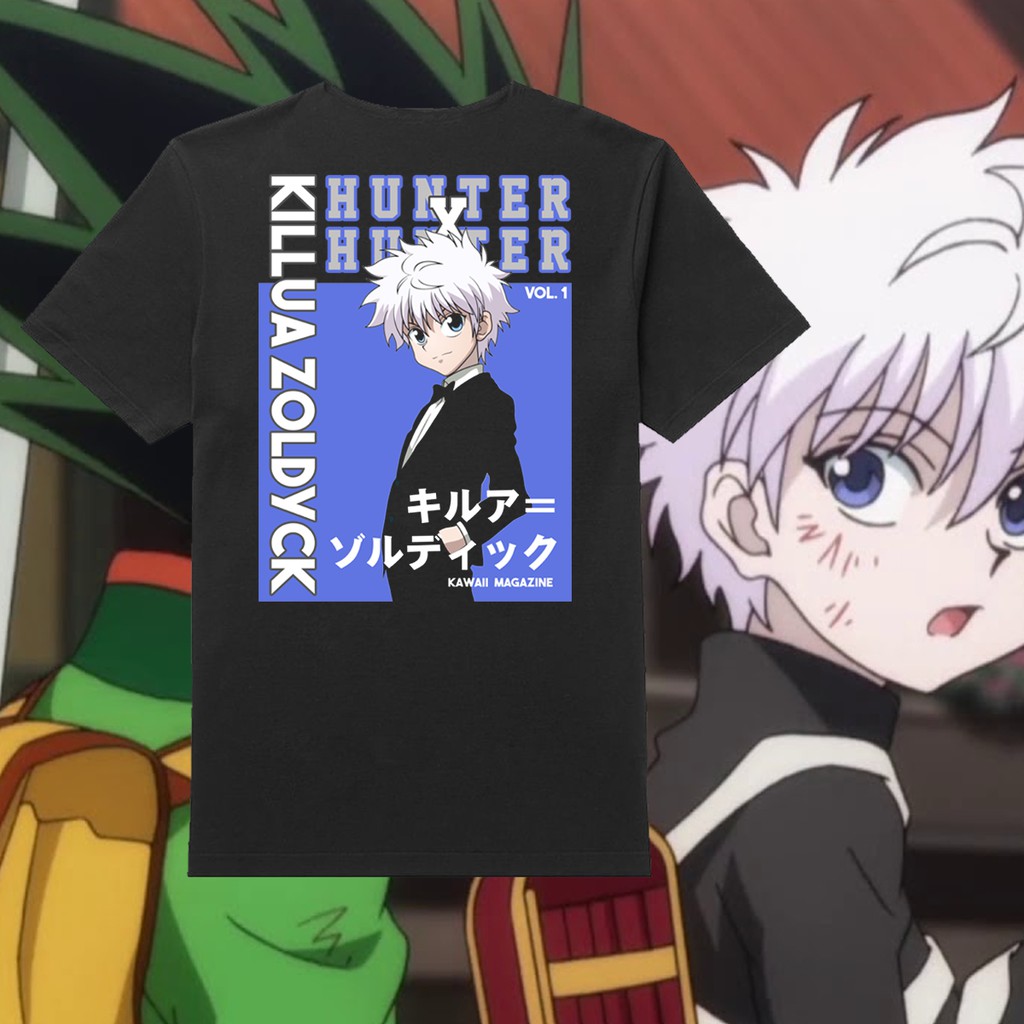 Jual HUNTER X HUNTER KILLUA ZOLDYCK T-SHIRT | Shopee Indonesia