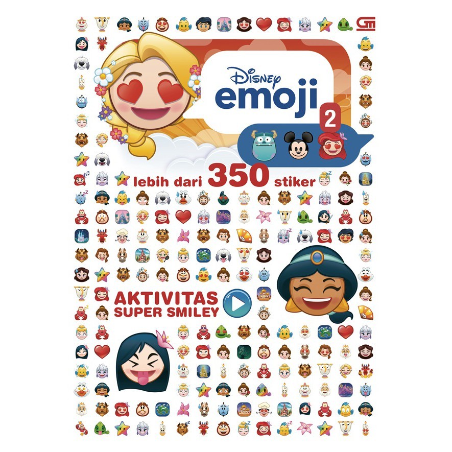 Jual Disney Emoji 2: Aktivitas Super Smiley (Disney) | Shopee Indonesia
