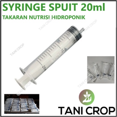 Jual Spuit / Suntikan 20 cc OneMad - Alat Ukur / Takaran Cairan Nutrisi ...