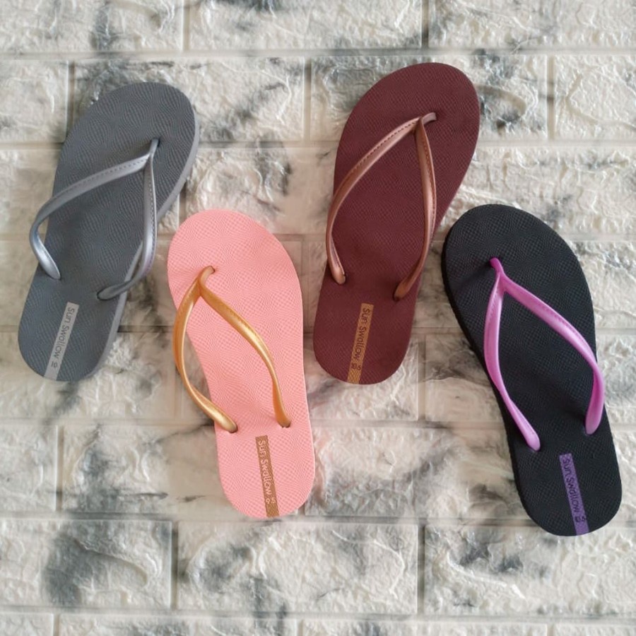 Jual SANDAL SENDAL ALAS KAKI JEPIT KARET SANTAI PANTAI JALAN MAIN ...