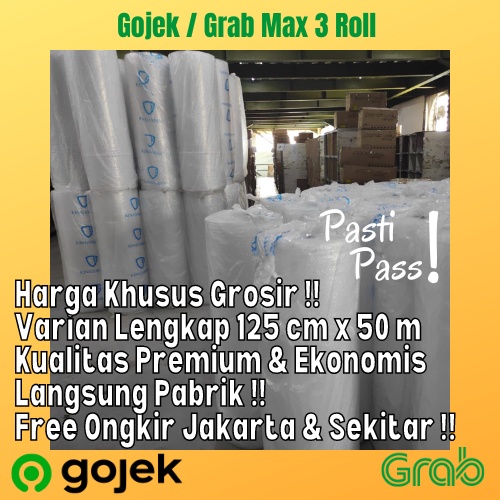 Jual Bubble Wrap Premium / Plastik Bubble Simpleware 125cm x 50 m ! HARGA GROSIR ! | Shopee ...