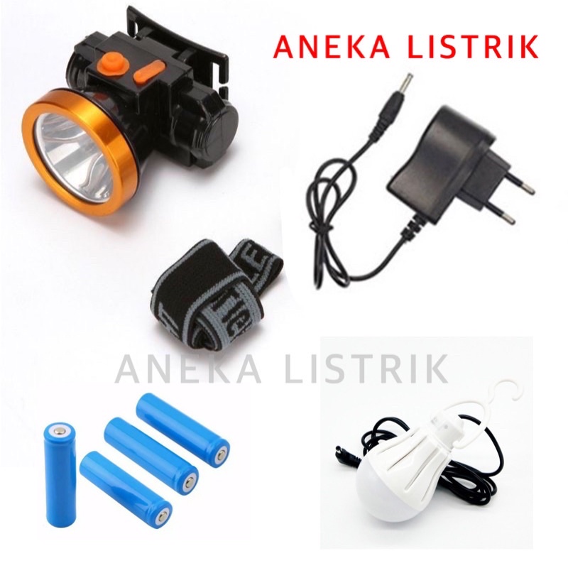 Jual SENTER KEPALA 30W BATERAI LITHIUM WARNA PUTIH DAN KUNING TERMASUK ...
