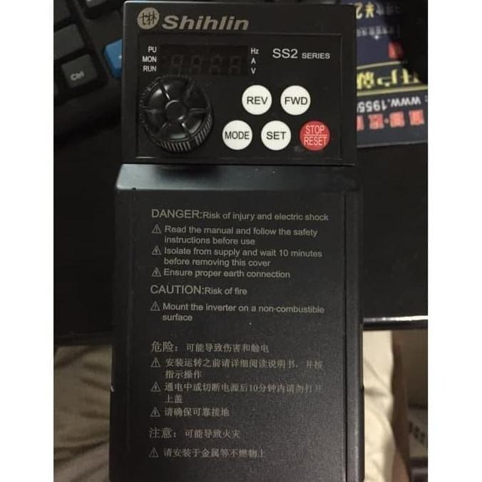 Jual Inverter 1 Phase 200-240V 2.2Kw Merk Shihlin Type Ss2 021-2.2Kd | Shopee Indonesia