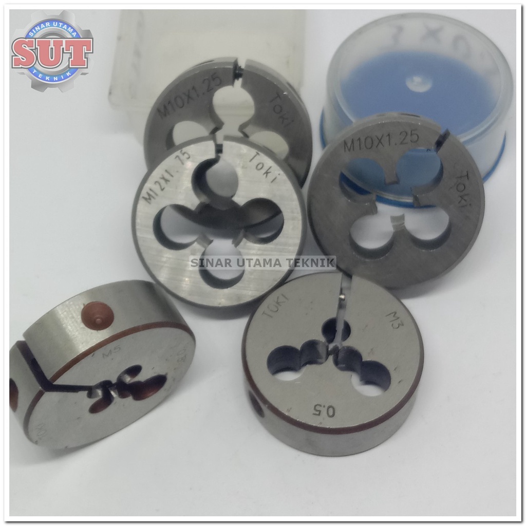 Jual Snei M12x1,75 snai round dies senai pembuat ulir drat luar | Shopee Indonesia