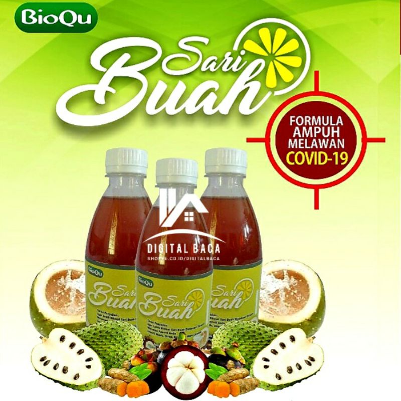 Jual Probiotik B8 BioQu Minuman Sari Buah BioQu Probiotic B8 | Shopee ...