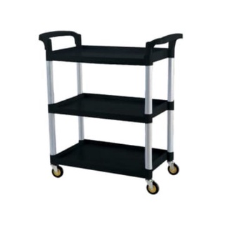 Jual Krisbow Three Step Trolley 80 x 41 x 90 cm Troli 3 Tingkat Hitam ...
