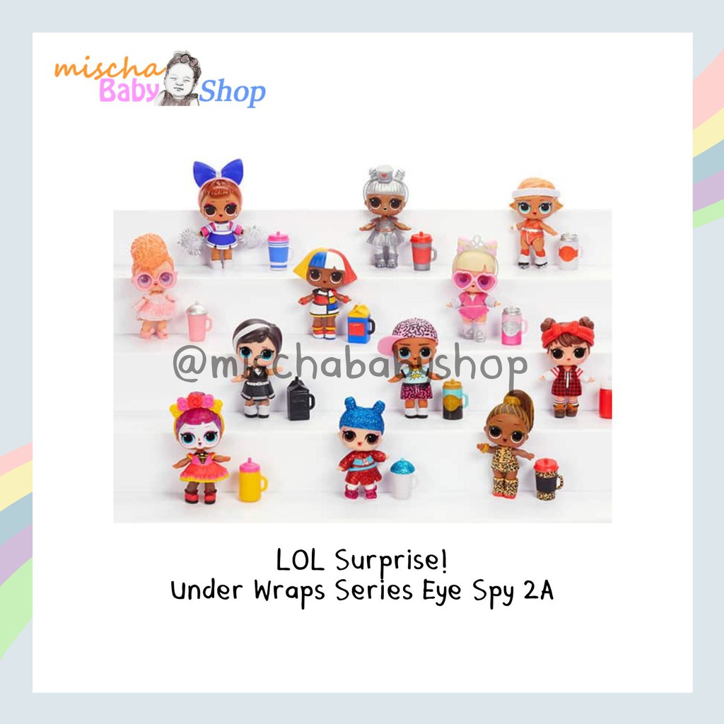 LOL Surprise Eye Spy Series Under Wraps Doll With 15 Surprises Wave ...