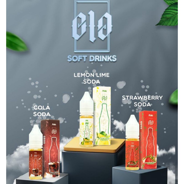 Jual Liquid Elo Soft drink 15ML Salt nic - Elo Cola Soda - Elo Lemon ...
