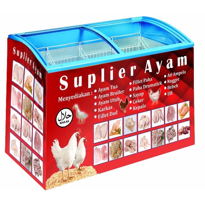 Jual Stiker freezer Motif Supplier Ayam | Shopee Indonesia