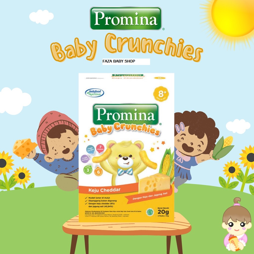Jual Promina Baby Crunchies 8+ / 20gr | Shopee Indonesia