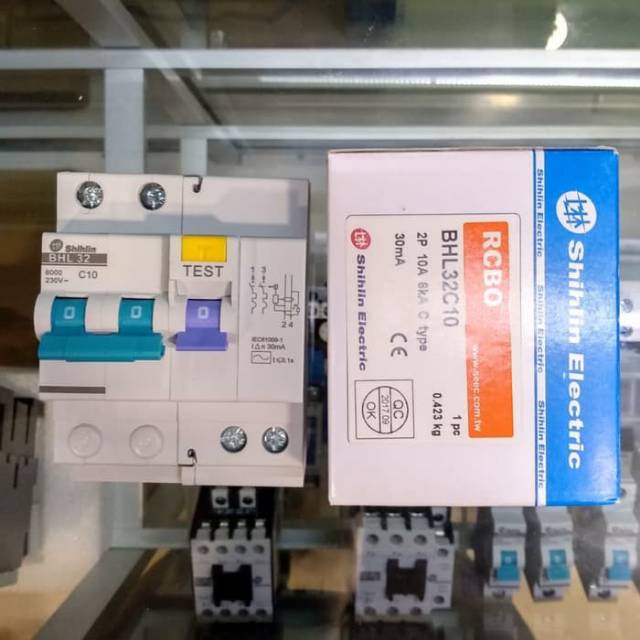 Jual RCBO BHL-32 10A 2P SHIHLIN | Shopee Indonesia