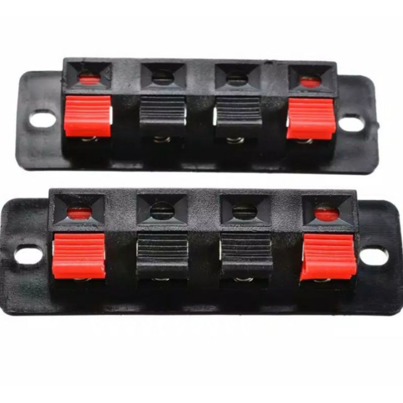 Jual terminal speaker spiker 4 pin kecil | Shopee Indonesia