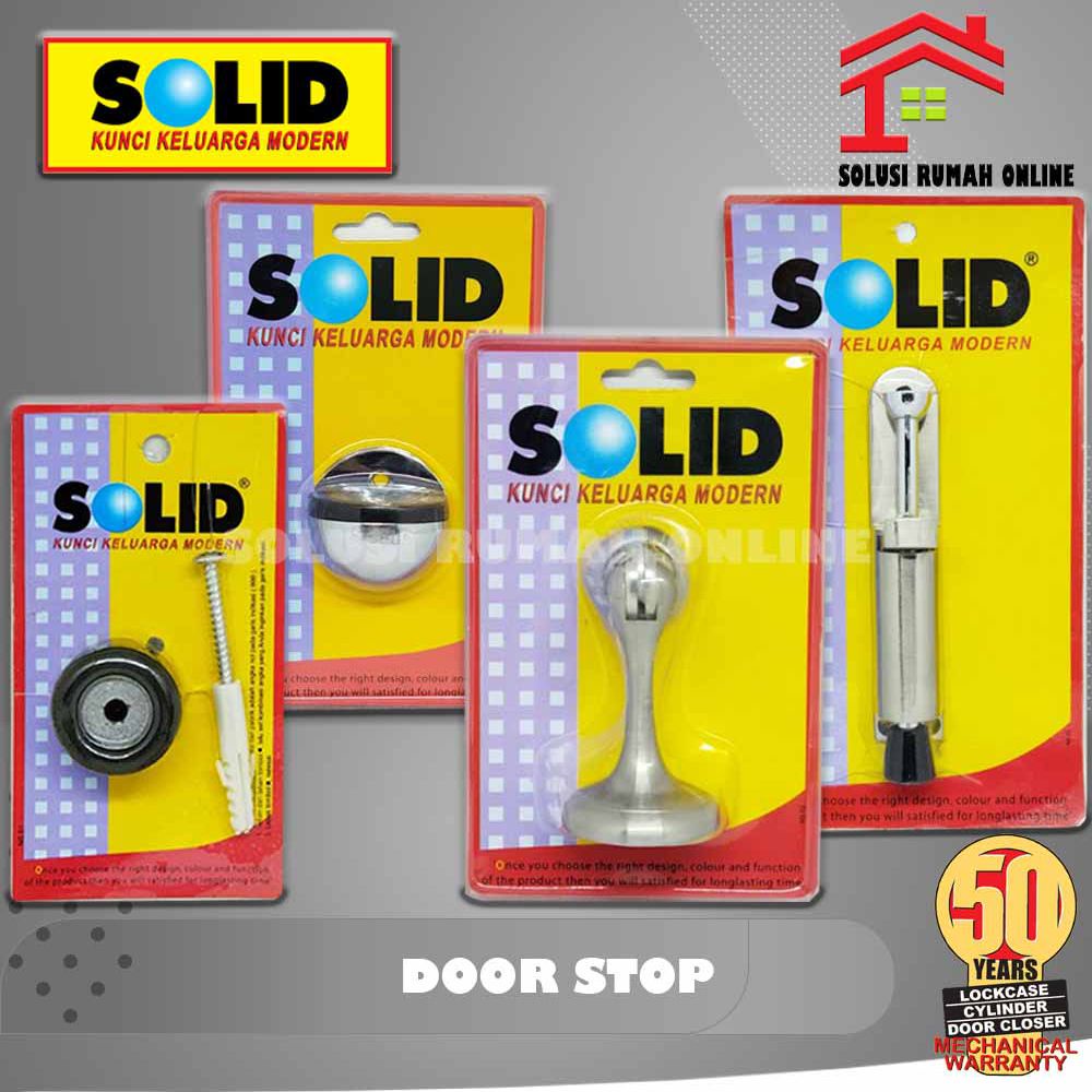 Jual SOLID Door Stop Lantai - Injak - Magnet - karet / penahan pintu US 32D | Shopee Indonesia