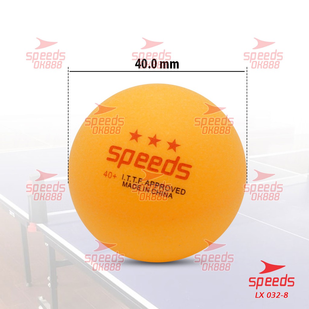 Jual SPEEDS Bola Ping Pong PingPong Tenis Meja Bintang 3 Original Import isi 60 pcs 032-8 ...