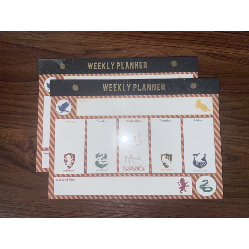 Jual Weekly Planner Hogwarts - Primark Harry Potter Official | Shopee ...