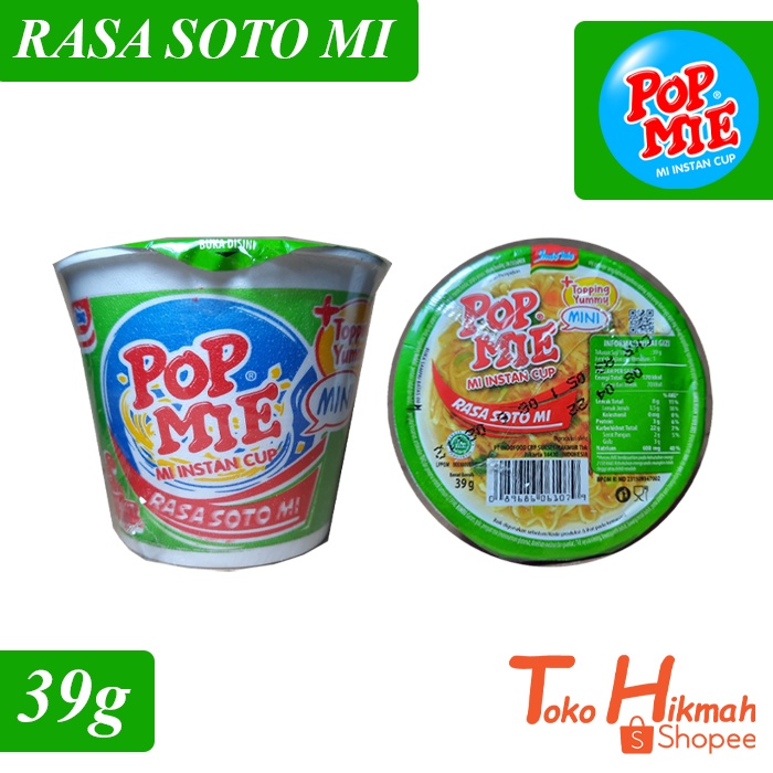 Jual Popmie Mini Rasa Soto Ayam Indonesia|Shopee Indonesia