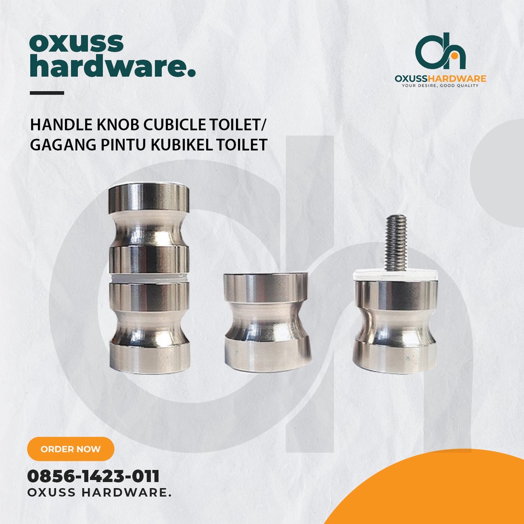 Jual Handle Knob Cubicle / Partisi Kamar Mandi / Gagang Pintu Kubikel ...