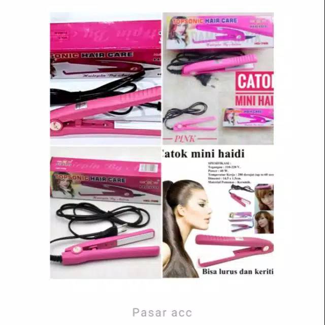 Jual Catok Mini atau Catok Rambut HAIDI HD-768 Catokan | Shopee Indonesia