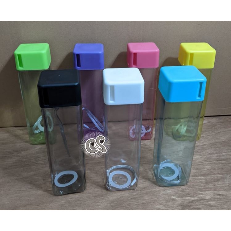 Jual MY BOTOL Botol Minum KOTAK POLOS (TuTup KOTAK) ND13690 | Shopee ...