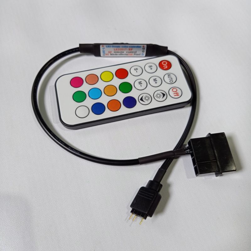 Jual ARGB Controller with RF Remote for Addressable RGB LED Input MOLEX ...