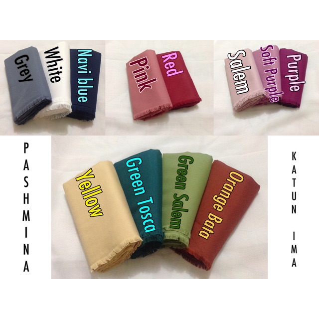 Jual IMA PREMIUM / PASHMINA KATUN IMA - EXTRA PANJANG & LEBIH MURAH ...