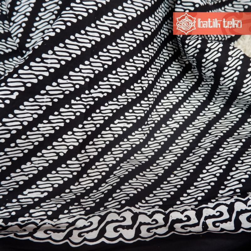 Jual Kain Batik Cap Asli Motif Klitik Hitam Premium Katun Prima Halus ...