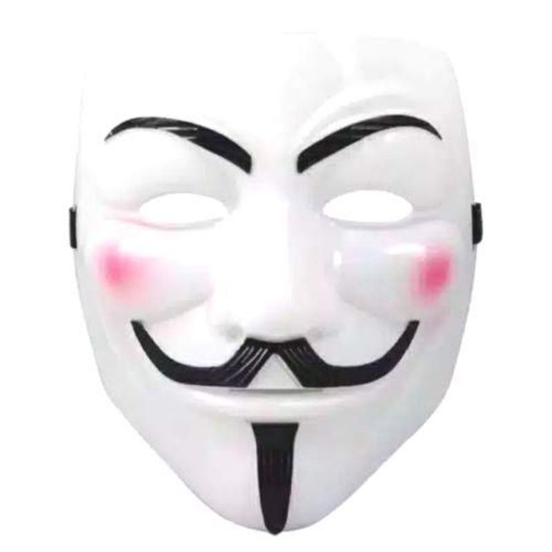 Jual Topeng Hacker Putih / Hitam | Shopee Indonesia