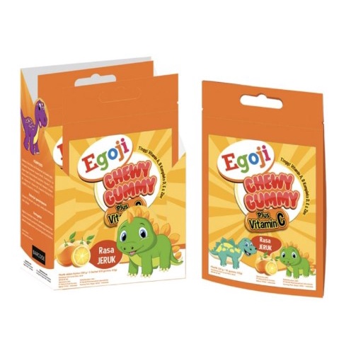 Jual Egoji Chewy Gummy Plus Vitamin C Ekstrak Buah Goji Berry ...