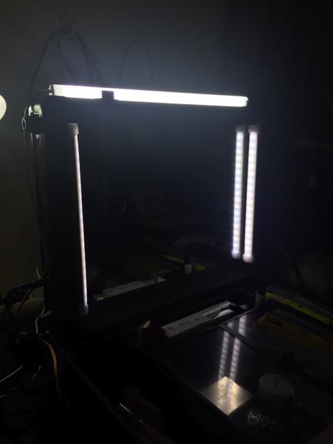 Lampu Neon Panjang Strip Tabung LED USB Belajar Kerja Rumah Dapur ...