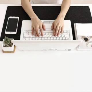 Jual READY!! Alas Kerja Meja Kantor Bahan Felt (60 * 30cm) / Alas Meja ...