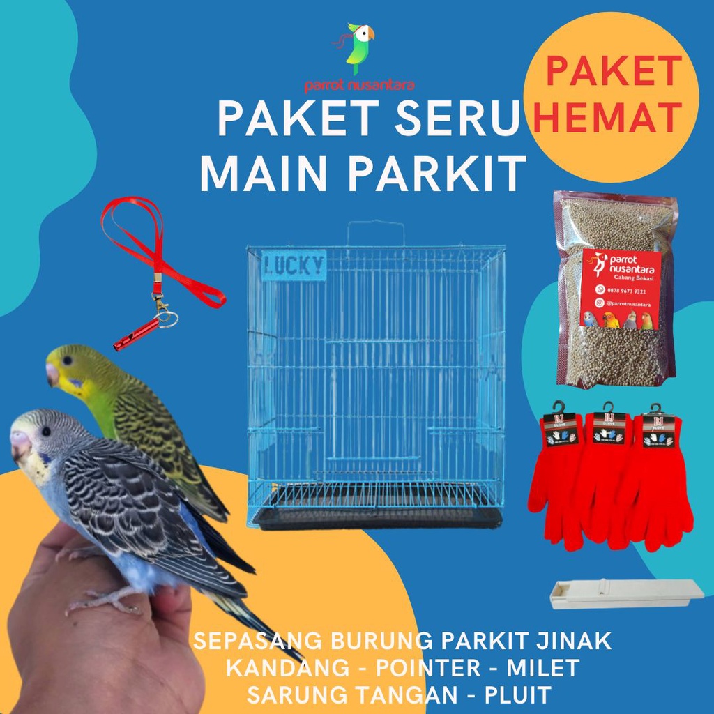 Jual PAKET SERU MAIN PARKIT JINAK | Shopee Indonesia