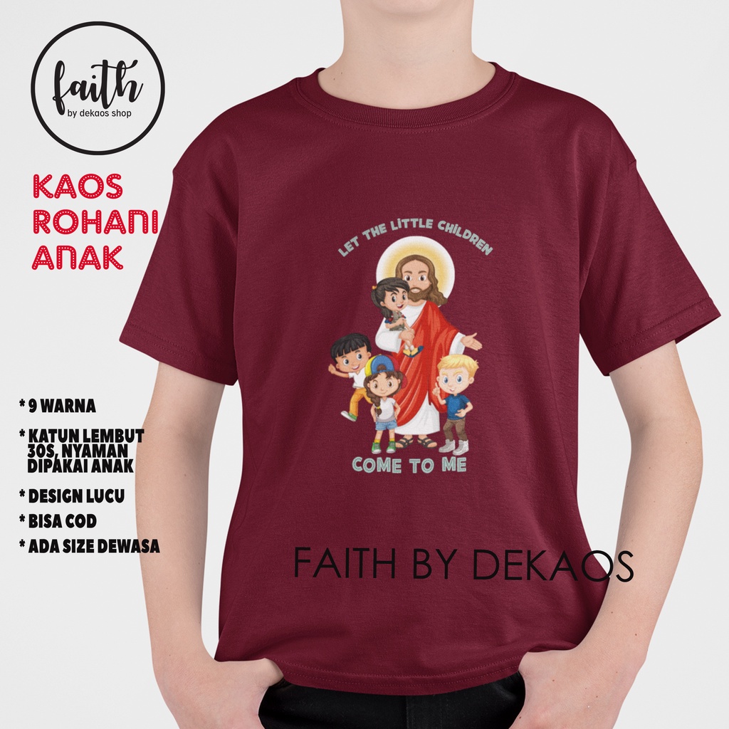 Jual KAOS CHILDREN OF GOD / KAOS CHILD OF GOD / KAOS ROHANI ANAK / KAOS ...