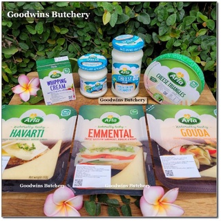 Jual ARLA Denmark Danish CHEESE keju Gouda Emmental Havarti Triangle ...