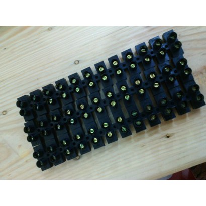 Jual Terminal Kabel Listrik 6 ml 6A HITAM Panjang 380V Sambungan ...