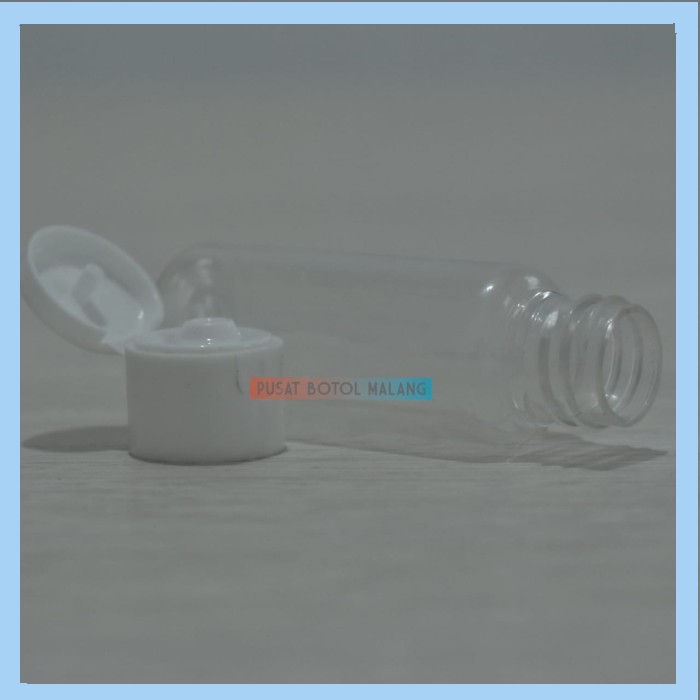 Jual Botol Plastik Pet 20Ml Fliptop ( Putih Natural) | Shopee Indonesia