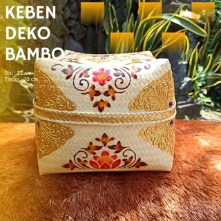 Jual Keben Bambu Kotak Tempat Sodan Khas Bali Murah | Shopee Indonesia