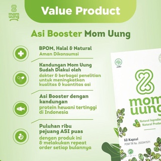 Jual MOM UUNG / ASI BOOSTER / SUPLEMEN ASI / KANTONG ASI / COOKIES MOM ...