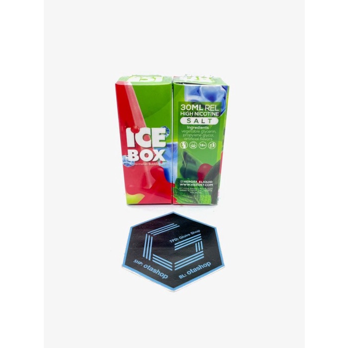 Jual SALT NIC - Liquid Ice Box Watermelon Bubblegum by Hero57 30ml 30mg ...