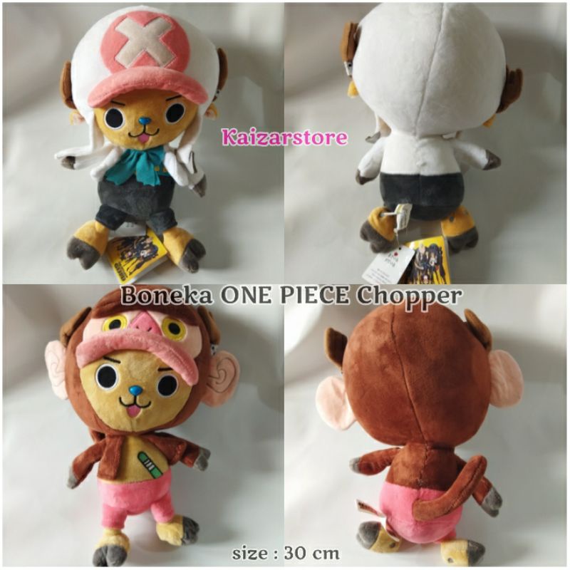 Jual Mainan Boneka ONE PIECE Chopper anime ukuran 30 cm original Toei ...