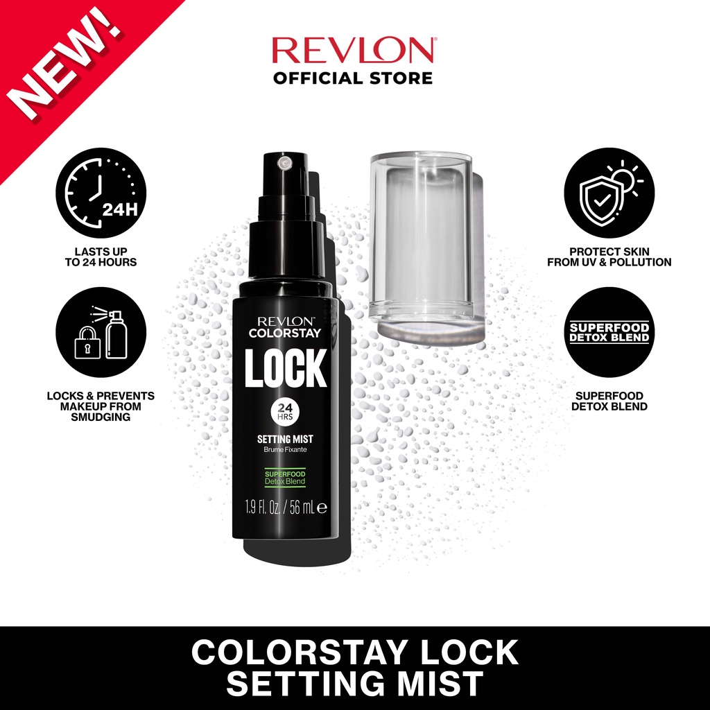 Jual Revlon ColorStay Lock Setting Mist (Setting Spray Tahan 24 Jam ...