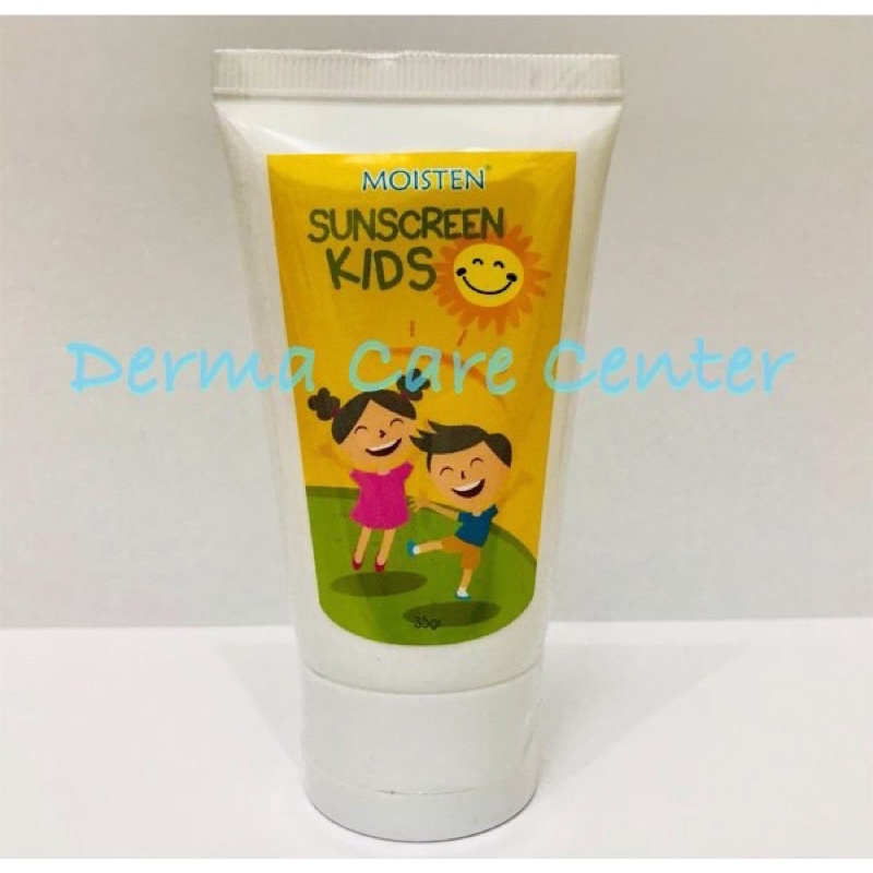 Jual Moisten Sunscreen Kids Original - Sunblock Anak Indonesia|Shopee ...