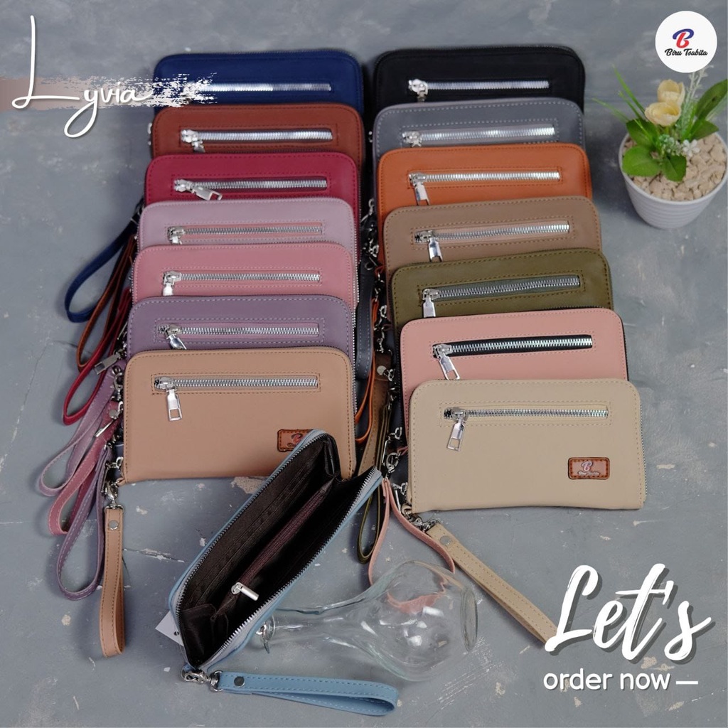 Jual TERBARU!!! LYVIA WALLET BY BIRU TSABITA | Shopee Indonesia