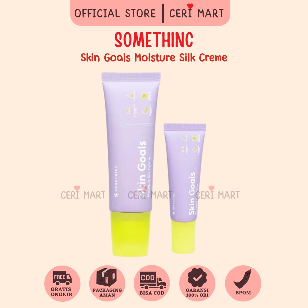 Jual Somethinc Skin Goals Moisture Silk Cream Indonesia|Shopee Indonesia