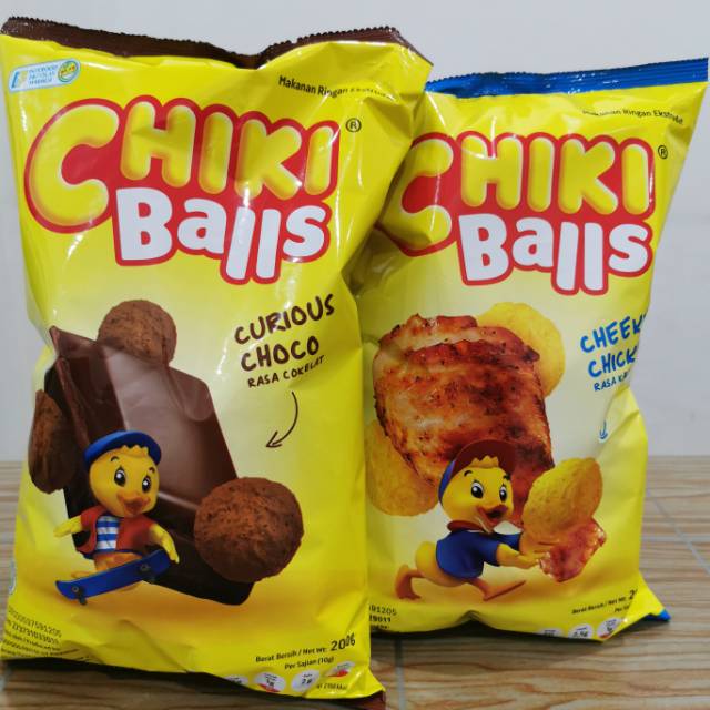 Jual (PROMO) CHIKI BALL KEMASAN ASLI PABRIK 200g Indonesia|Shopee Indonesia